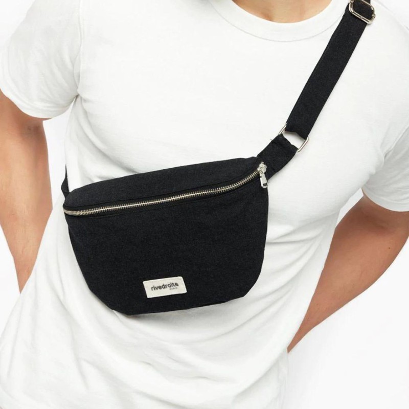Custine – Sac banane coton recyclé – Rive Droite