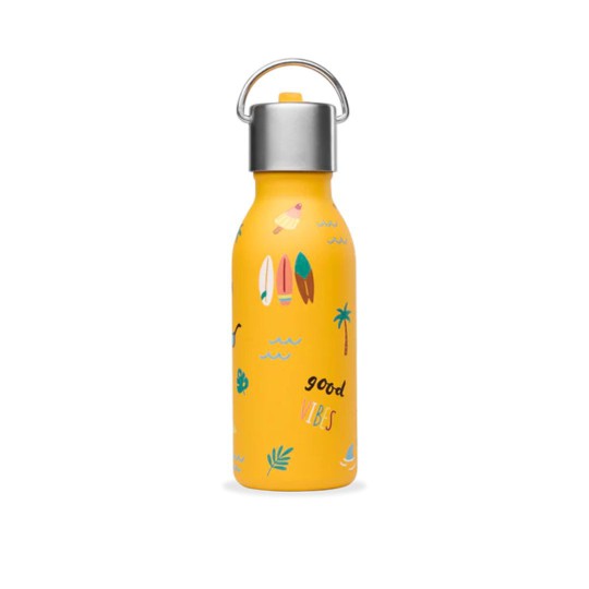 Gourde enfant isotherme Qwetch 350 ml – Fun & responsable